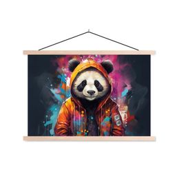 MuchoWow Poster mit Leiste Panda (BxH) | Gr.: 30 x 20 cm