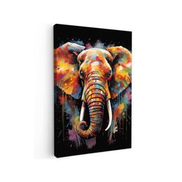 MuchoWow Leinwand bilder Elefant (BxH) | Gr.: 20 x 30 cm