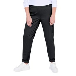Ulla Popken Schlupfhose in schwarz | Gr.: 48 - Normalgr&ouml;&szlig;e