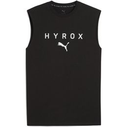 Puma Sportshirt "UNISEX x Hyrox CUTOFF TANK" in Schwarz | Gr.: L