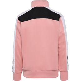 Hummel Kinder Trainingsanzug "Colorblock Tracksuit" in Rosa | Gr.: 128