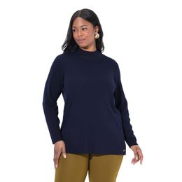 Ulla Popken Pullover in dunkles marine | Gr.: 58-60