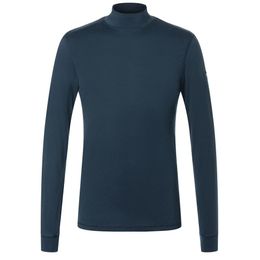 super.natural Rollkragenshirt "Tundra" in Blau | Gr.: L