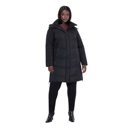 Ulla Popken Mantel in schwarz | Gr.: 58-60