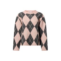 EDITED Pullover Harriet Jumper in anthrazit altrosa - 0001 | Gr.: 36