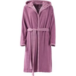 REDBEST Leichtfrottier Bademantel Tracy in mauve | Gr.: XXL