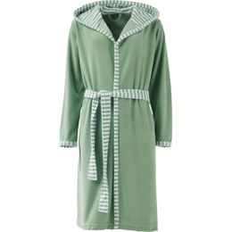 REDBEST Leichtfrottier Bademantel Tracy in jade | Gr.: M