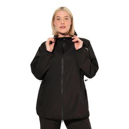 Ulla Popken Funktionsjacke in schwarz | Gr.: 42-44