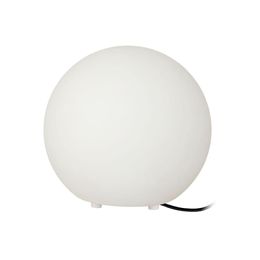 s.LUCE Garten Au&szlig;enkugel Globe pro langlebig Wei&szlig; in Wei&szlig; | Gr.: &Oslash; 30 cm