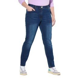 Ulla Popken Jeans in blue denim | Gr.: 50 - Normalgr&ouml;&szlig;e