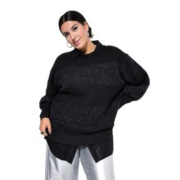 Studio Untold Pullover in schwarz | Gr.: 58-60