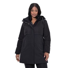 Ulla Popken Funktionsjacke in schwarz | Gr.: 50-52