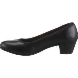 Jana Damen Pumps , weich gepolstert schwarz, Gr&ouml;&szlig;e 37