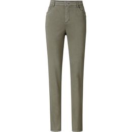 CR&Eacute;ATION L Damen 5-Pocket-Jeans in Magic-Stretch-Qualit&auml;t khaki Gr&ouml;&szlig;e 36