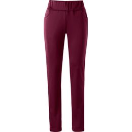 CR&Eacute;ATION L Damen Schlupfhose mit w&auml;rmender Fleece-Innenseite bordeaux Gr&ouml;&szlig;e 225