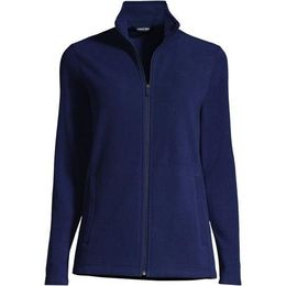 LANDS' END Anyweather Fleece-Jacke, Damen,  Blau, Polyester, by Lands' End