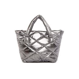Bagmori Shopper Damen Gr&ouml;&szlig;e One Size silber