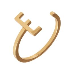 Design Letters Ring Damen Gr&ouml;&szlig;e 50/60 gold