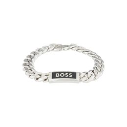 BOSS Armband 'KASSY' Herren Gr&ouml;&szlig;e One Size schwarz / silber