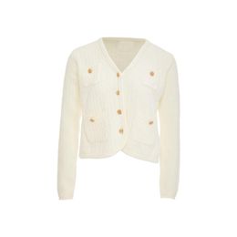 Carnea Knit Cardigan female White size M