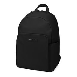 Kapten & Son Kapten & Son Rucksack 'Aalborg All Black' Herren Gr&ouml;&szlig;e One Size schwarz