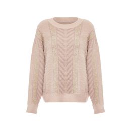 ebeeza Pullover Damen Gr&ouml;&szlig;e M gold / puder
