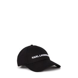 K by KARL LAGERFELD Karl Lagerfeld Cap Herren Gr&ouml;&szlig;e 55/60 schwarz / wei&szlig;