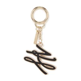 K by KARL LAGERFELD Karl Lagerfeld Key Ring 'Autograph' female Black size One Size
