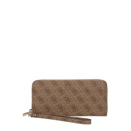 Guess Wallet 'BRENTON SLG LRG ZIP AROUND' female Brown size One Size
