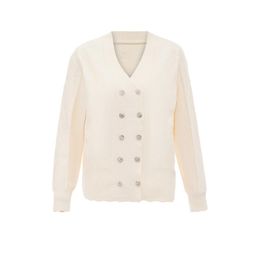 Carato Knit Cardigan female White size XS/S