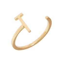 Design Letters Ring Damen Gr&ouml;&szlig;e 50/60 gold