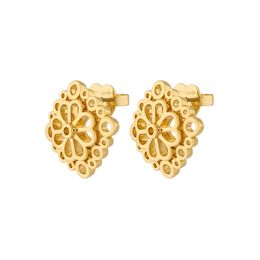 Kate Spade Earrings 'Spade Flower Lace Studs' female Gold size One Size