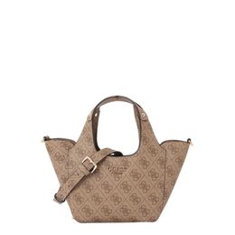 Guess Handtasche 'Calista' Damen Gr&ouml;&szlig;e One Size dunkelbeige / braun