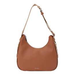 Coccinelle Schultertasche 'RAQUEL' Damen Gr&ouml;&szlig;e One Size ecru / cognac / schwarz