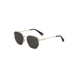 Polaroid Sunglasses male Gold size 56