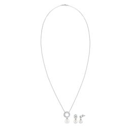 NENALINA Jewelry Set female Silver size One Size