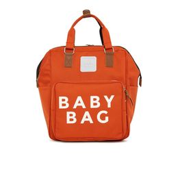Bagmori Wickeltasche Gr&ouml;&szlig;e One Size orange / wei&szlig;