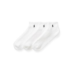 Polo Ralph Lauren Socks 'QUARTER' male White size One Size