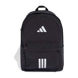 adidas Sportswear Rucksack 'ESS BARS3RS' Herren Gr&ouml;&szlig;e NS schwarz / wei&szlig;