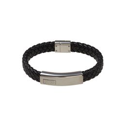 Hugo Bracelet 'Lander' male Black size One Size