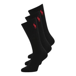 Polo Ralph Lauren Socken Herren Gr&ouml;&szlig;e 41/46 grenadine / schwarz