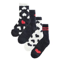 next Socks female Black, White size One Size