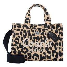 Coach Handbag 'CARGO TOTE BAG 26 WITH LEOPARD PRINT' female Brown size One Size