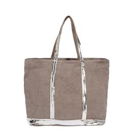 Vanessa Bruno Shopper 'CABAS' Damen Gr&ouml;&szlig;e one size taupe / silber