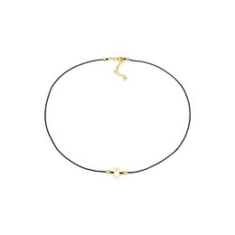 Elli Kette Damen Gr&ouml;&szlig;e 36 gold / schwarz