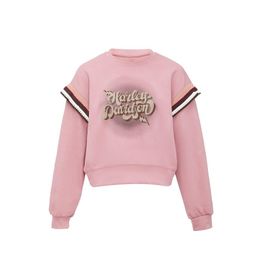 HOMEBASE Sweatshirt Damen Gr&ouml;&szlig;e XS/S beige / braun / pink / wei&szlig;