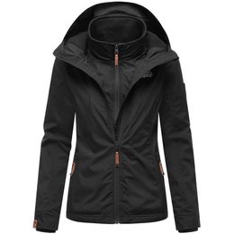 Marikoo Jacke 'Erdbeere' Damen Gr&ouml;&szlig;e XS schwarz / wei&szlig;