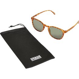 Urban Classics Sonnenbrille 'Arthur' Herren Gr&ouml;&szlig;e One Size rostbraun / grau / hellorange