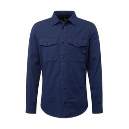 G-Star Raw G-star Button Up Shirt 'Marine' male Blue size XL
