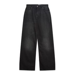 Bershka Jeans female Black size 40
